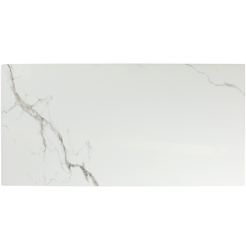 MAGNIFICENT STONE CARRARA POLISHED INTERNAL TILE 600X1200 – Flush ...