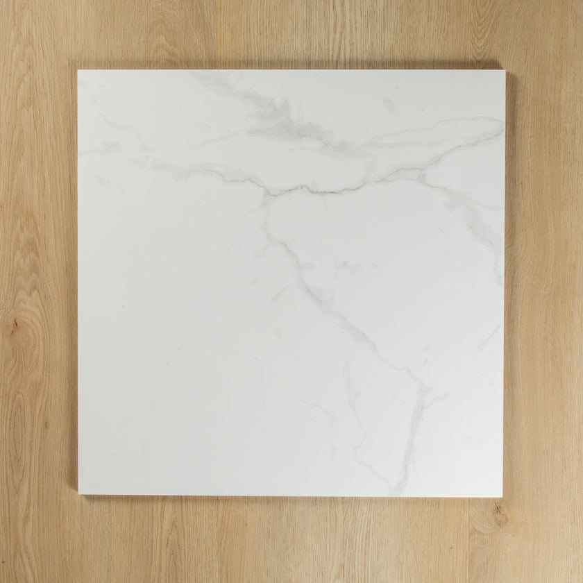 MAGNIFICENT STONE CARRARA MATTE INTERNAL TILES 600X600 – Flush Bathroomware